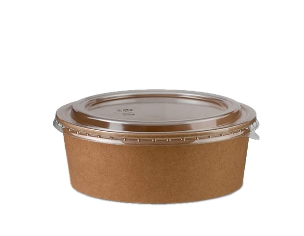 Raised PET Lid 185mm / Cold Food (Lid Only) Ctn/300 | FoodPackaging2U