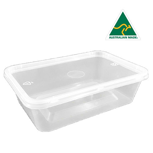 650ml Prep Sort Rectangular Containers & Lids | Set of 50/100/250